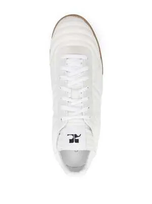 COURREGES Low-top Leather Sneakers
