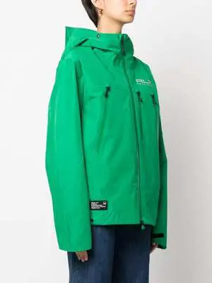 Rlx Ralph Lauren Patrol Hooded Windbreaker Jacket - Green - 20 