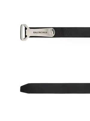 Balenciaga Engraved-logo Belt