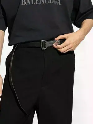 Balenciaga Engraved-logo Belt