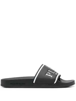 Philipp Plein Printed Slides Slipper