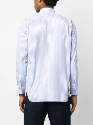 Comme Des Garçons Graphic-print Cotton Shirt