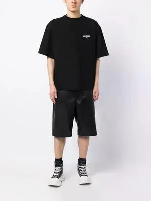 We11Done Logo Cotton T-shirt