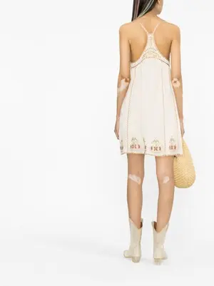 Isabel Marant Étoile Bretty Minidress - Neutrals