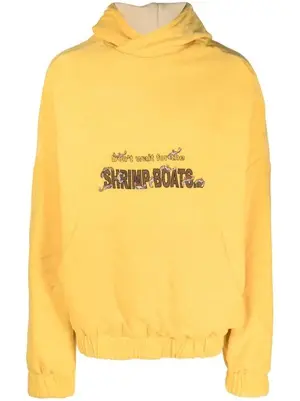 ROBYN LYNCH Oversized Embroidered Hoodie