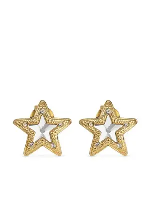 JIMMY CHOO Jc Star Stud Earrings - Gold