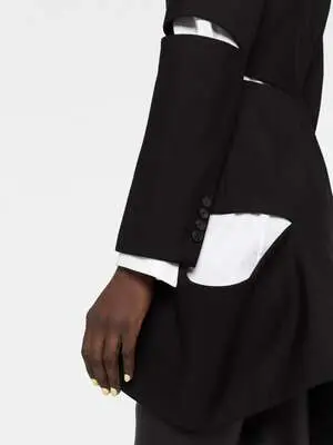 Alexander McQueen Cut-out Blazer Dress