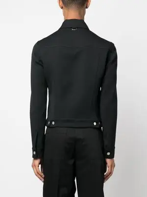 COURREGES Cotton Button-up Jacket - Black