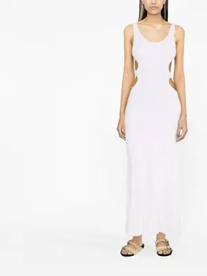 Chloé Cut-out Sleeveless Maxi Dress