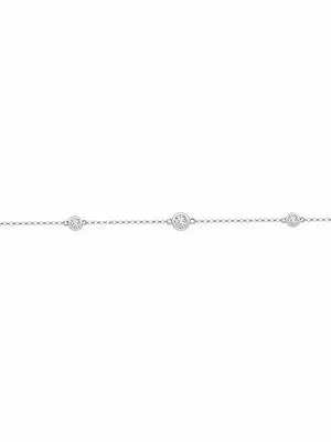 PRAGNELL 18kt White Gold Sundance Diamond Bracelet - Silver