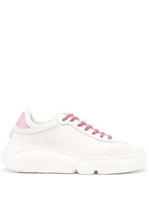 Agl Emilie Leather Low-top Sneakers - Neutrals