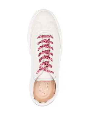 Agl Emilie Leather Low-top Sneakers - Neutrals