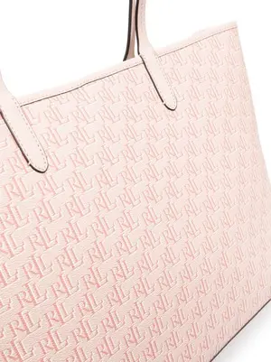 Ralph Lauren Tonal-monogram Tote Bag