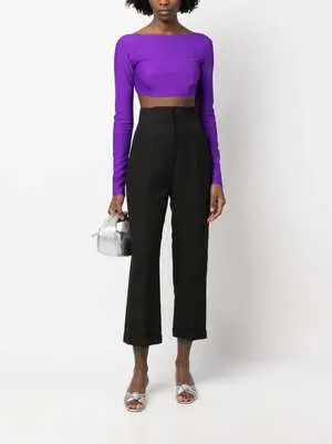 Emilio Pucci Iride-print Cropped Top