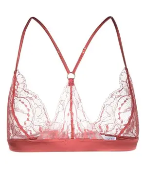 FLEUR OF ENGLAND Sienna Boudoir Chantilly-lace Bra