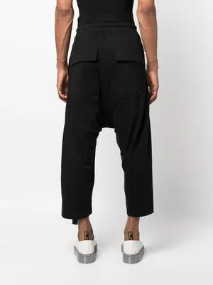 Rick Owens Drawstring Drop-crotch Trousers