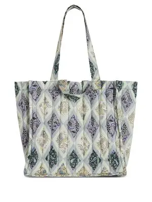 Cinq À Sept Diamond-jacquard-pattern Tote Bag