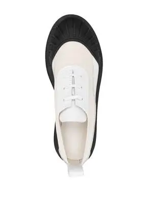 Plan C Canvas Oxford Shoes