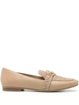 Michael Kors Rory Leather Loafers - Neutrals