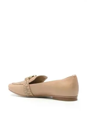 Michael Kors Rory Leather Loafers - Neutrals
