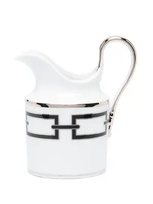 GINORI 1735 Catene Porcelain Milk Jug - White