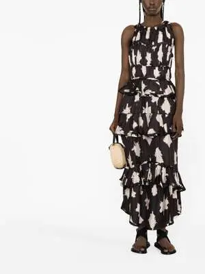 Ulla Johnson Serafina Floral Silk Gown