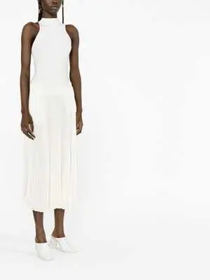 JIL SANDER Pleated Mid-length Skirt