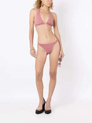 AMIR SLAMA Halterneck Bikini Set - Neutrals