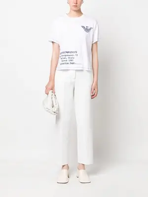 Emporio Armani Logo-print Cotton T-shirt
