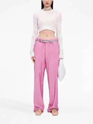 MAISON MARGIELA Tie-dye Cropped Jumper