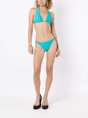 AMIR SLAMA Halterneck Bikini Set - Blue