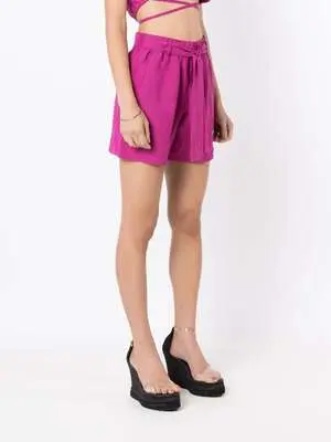 AMIR SLAMA Belted Short - Pink