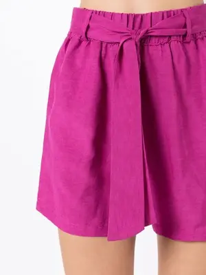 AMIR SLAMA Belted Short - Pink