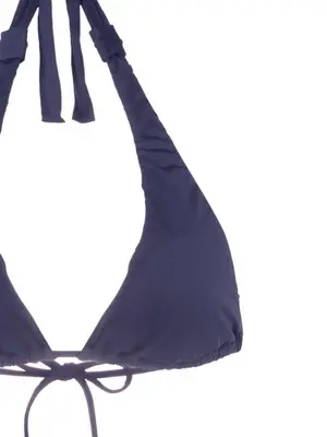 AMIR SLAMA Halterneck Bikini Set - Blue