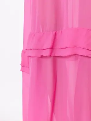 AMIR SLAMA Cut-out Maxi Dress