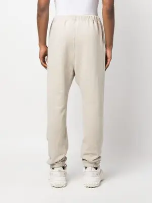Fear Of God Logo-patch Cotton Track Pants - Neutrals
