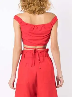 AMIR SLAMA Off-shoulder Blouse