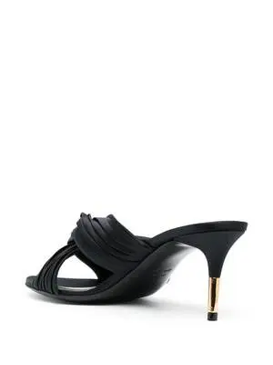 TOM FORD 75mm Knot-detail Pleated Sandals