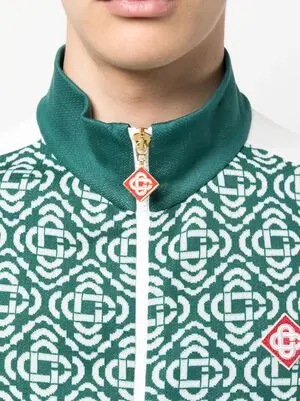 Casablanca Monogram-jacquard Track Jacket
