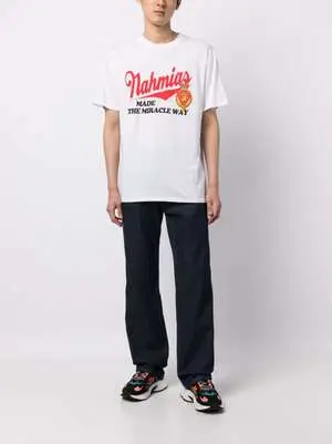 NAHMIAS Logo-print Cotton T-shirt