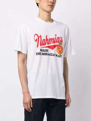 NAHMIAS Logo-print Cotton T-shirt