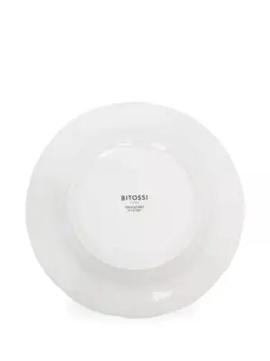BITOSSI HOME Botanical-print Dessert Plate