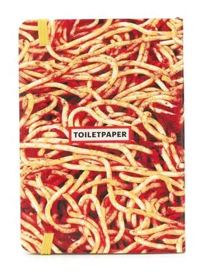 SELETTI Spaghetti-print Notebook