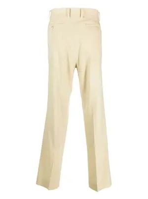 Auralee Hard Twist Viyella Wool Trousers
