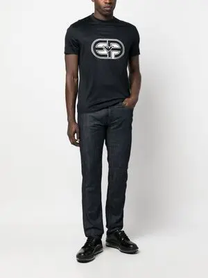 Emporio Armani Straight-leg Jeans - Blue