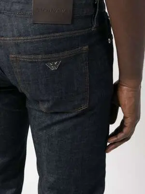Emporio Armani Straight-leg Jeans - Blue