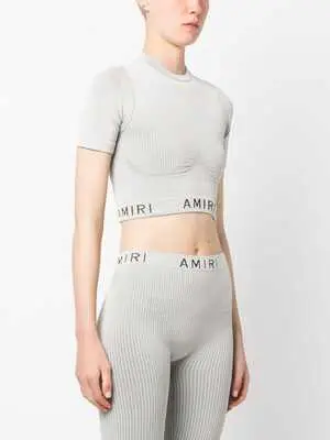 Amiri Ribbed Knit Performance Top
