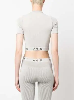 Amiri Ribbed Knit Performance Top