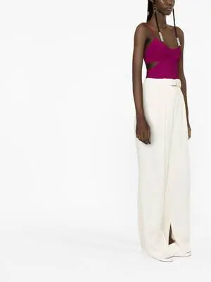 JIL SANDER Belted Wide-leg Trousers