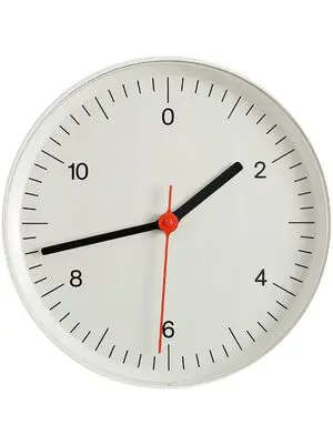 HAY Aluminium Wall Clock - White